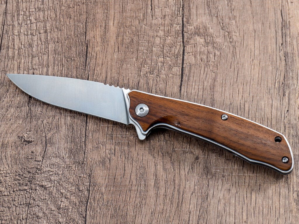Why Is A Good Whole Wooden Knife Handle So Expensive? | HT Pocket Knife